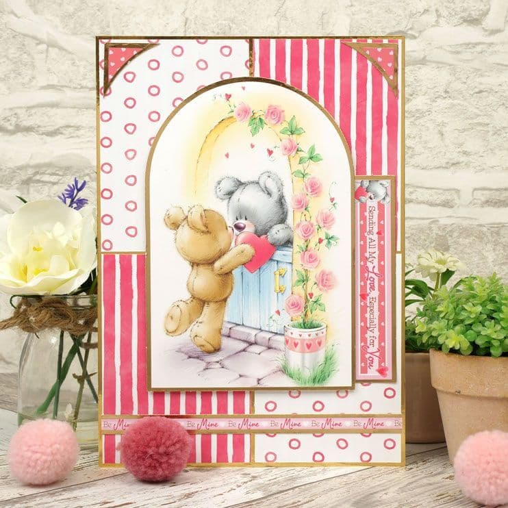 20 Whopper Toppers - Little Cuties Hunkydory A5 Card Toppers