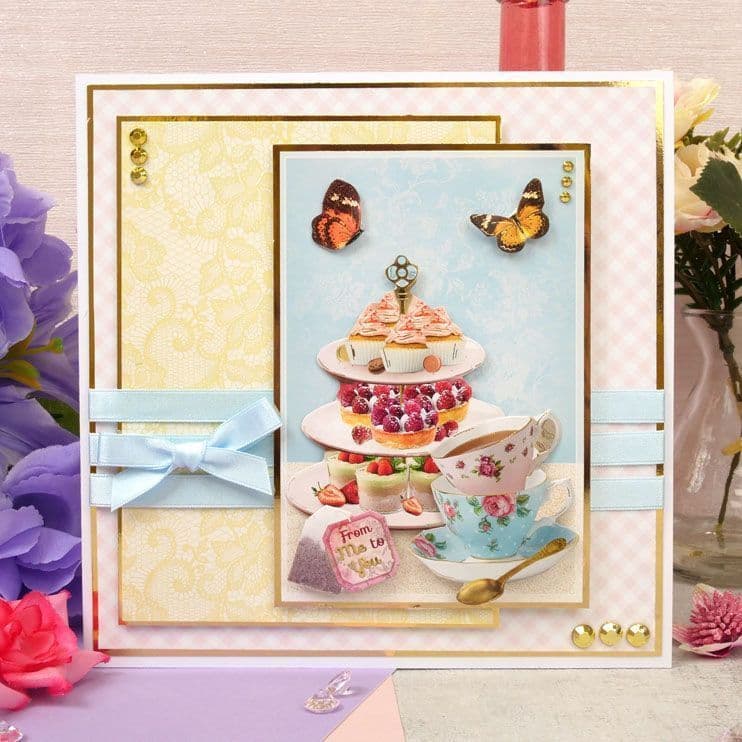 4 Sheets from the Hunkydory Build-a-Topper Pad - Wonderful Women