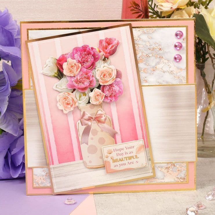 4 Sheets from the Hunkydory Build-a-Topper Pad - Wonderful Women