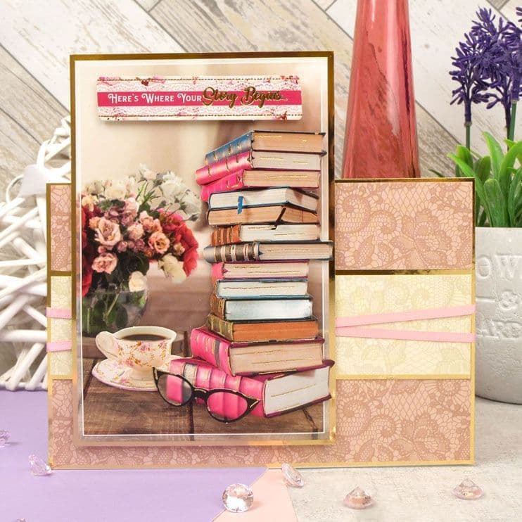 4 Sheets from the Hunkydory Build-a-Topper Pad - Wonderful Women