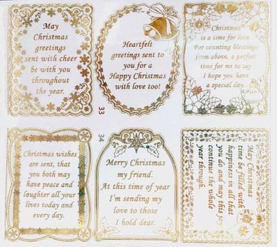 Easy Peely Self Adhesive Verses