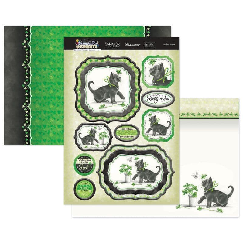 Feeling Lucky - Memorable Moments Luxury Topper Set Hunkydory