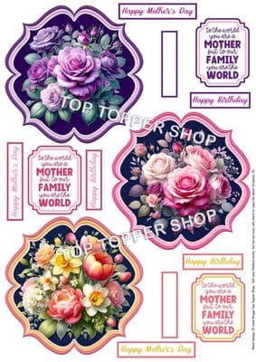 Exclusive Card Making Toppers