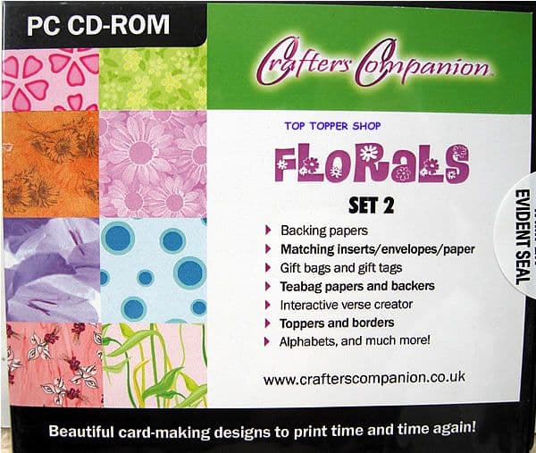 FLORALS SET 2 CD - CRAFTER S COMPANION