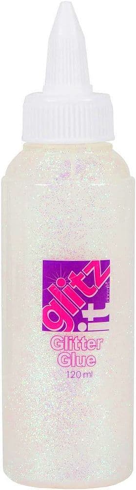 Glitz It Glitter Glue - Iridescent 120ml