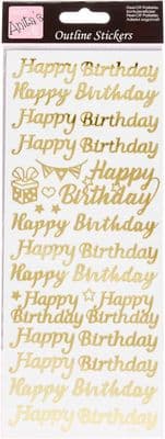 Birthday Peel Off Stickers