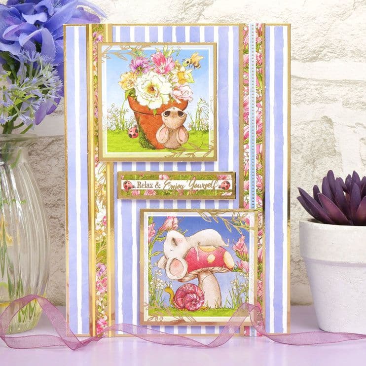 Have a Mice Day - Hunkydory Favourites Toppers A4 Sheet