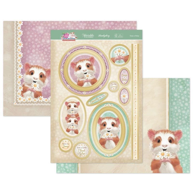 Oops A Daisy - Hunkydory Heartfelt Luxury Card Topper Set