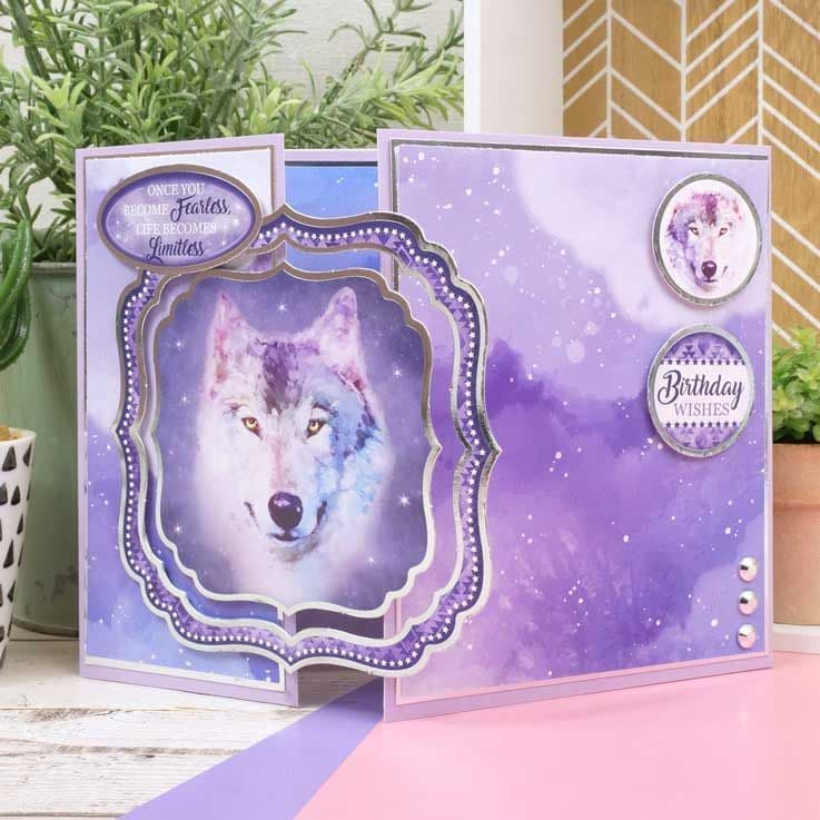 Wild Wolf - Hunkydory Favourites Toppers A4 Sheet