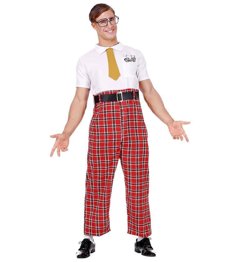 50 s Nerd CostumeMen's plus size 50's Nerd costume