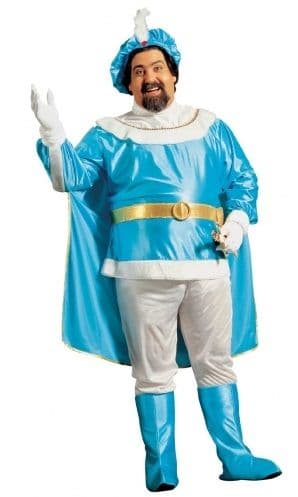 Blue Prince Costume 3176 - plus size medieval costume,