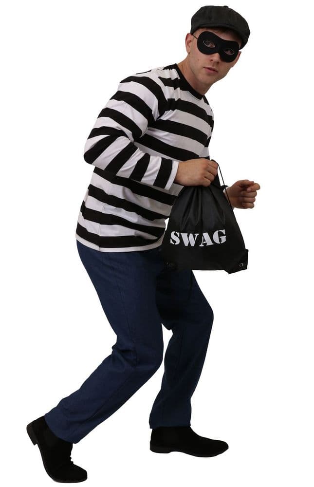 Burglar/Thief Plus size Costume (EM3190)- plus size fancy dress costume ...