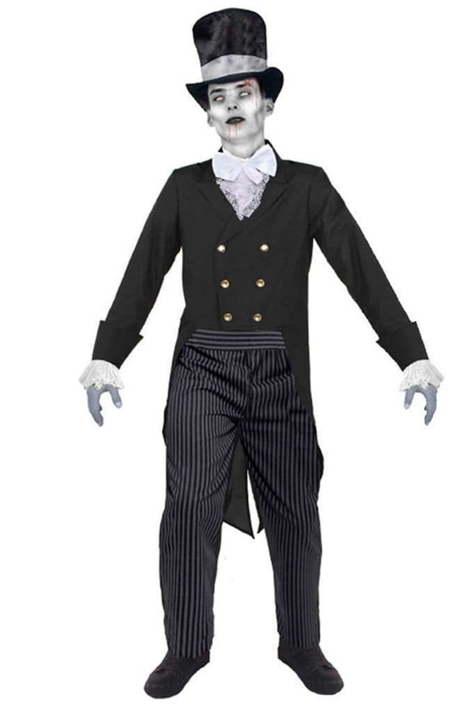 Corpse Groom Halloween Costume| Plus size fancy dress costumes | Plus ...
