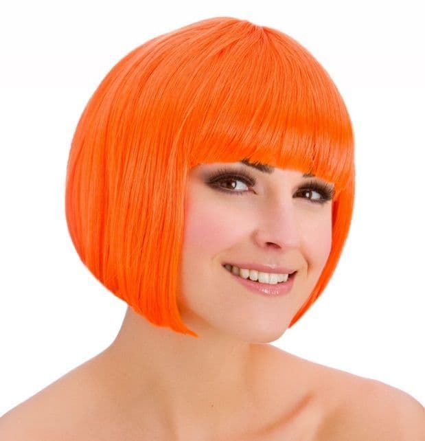 Diva Bob Wigs Neon - bob fancy dress wigs