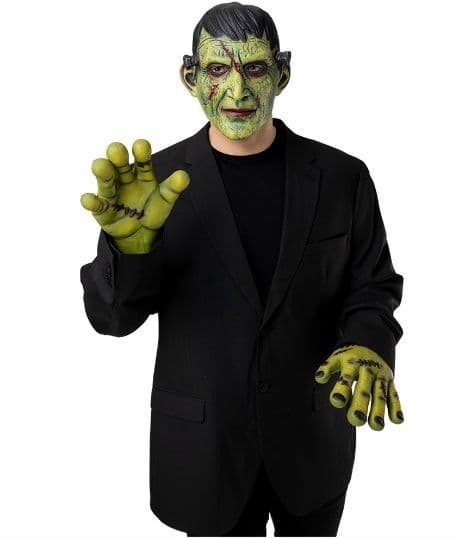 Frankenstein Face Maskfrankenstein, latex, halloween, face, mask,