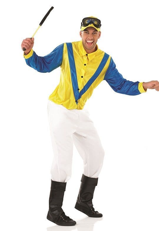 Jockey Costume 3706 , plus size Jockey fancy dress costume