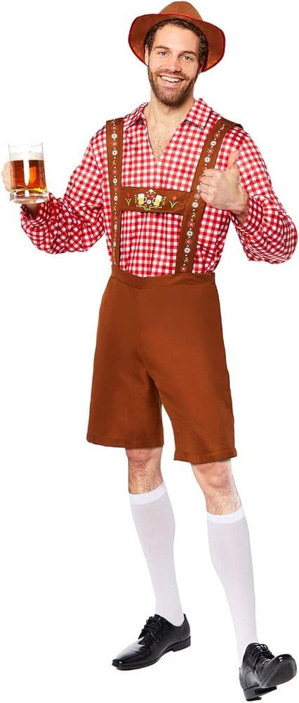 Plus size Bavarian Beer Man costume- plus size fancy dress costume | XL ...