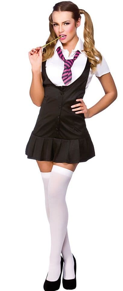 Plus size school uniform costume, plus size Schoolgirl fnacy dress costume