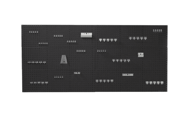 6 Panel and 80 Piece Hook Kit