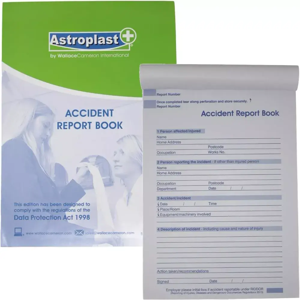 Accident Report Book