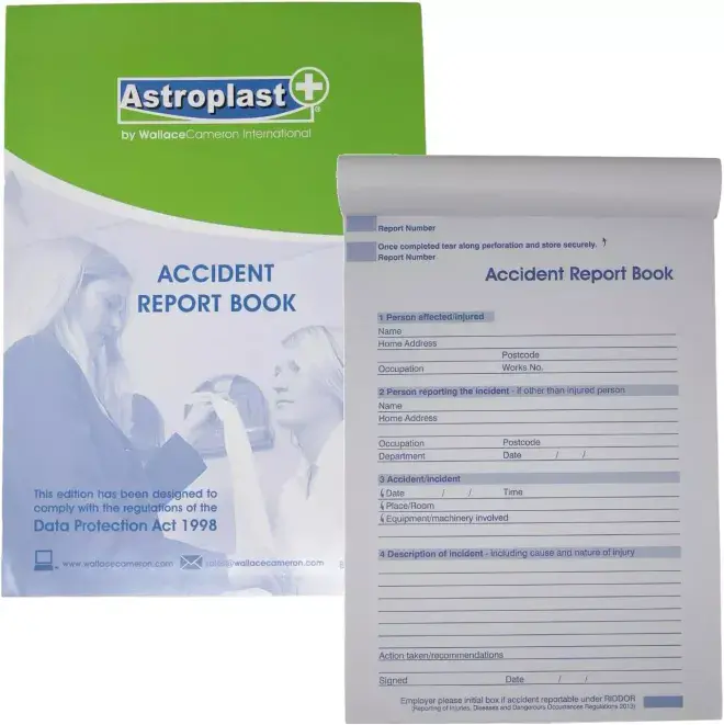 Accident Report Book