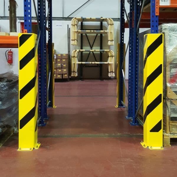 BLACK BULL Pallet Rack End Frame Protectors
