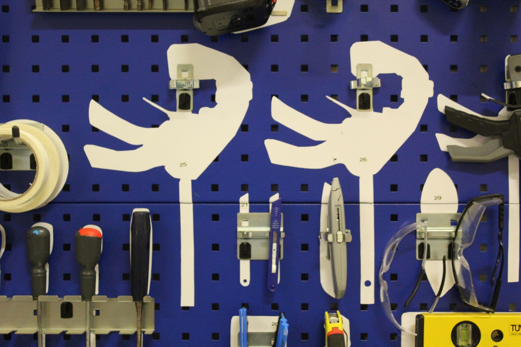 Custom Shadow Board Silhouette