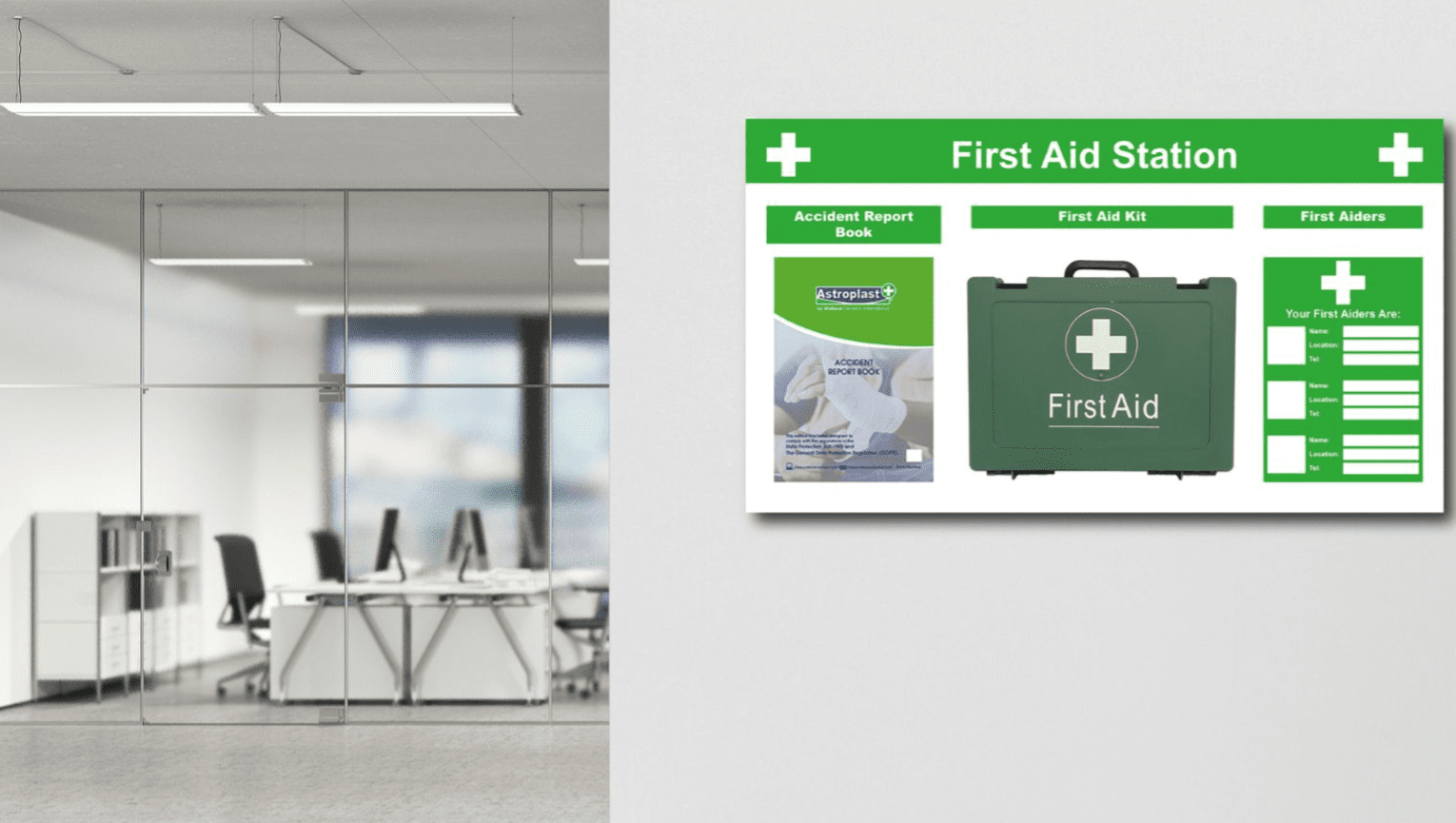 First Aid Station Board