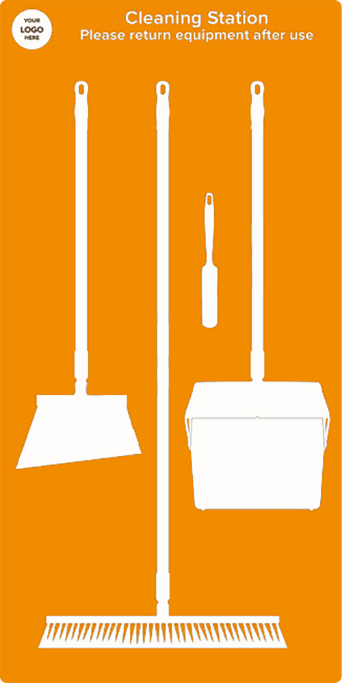 Floor Sweeping & Lobby Pan Station