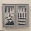 High Security Shadowboard Tool Cabinet