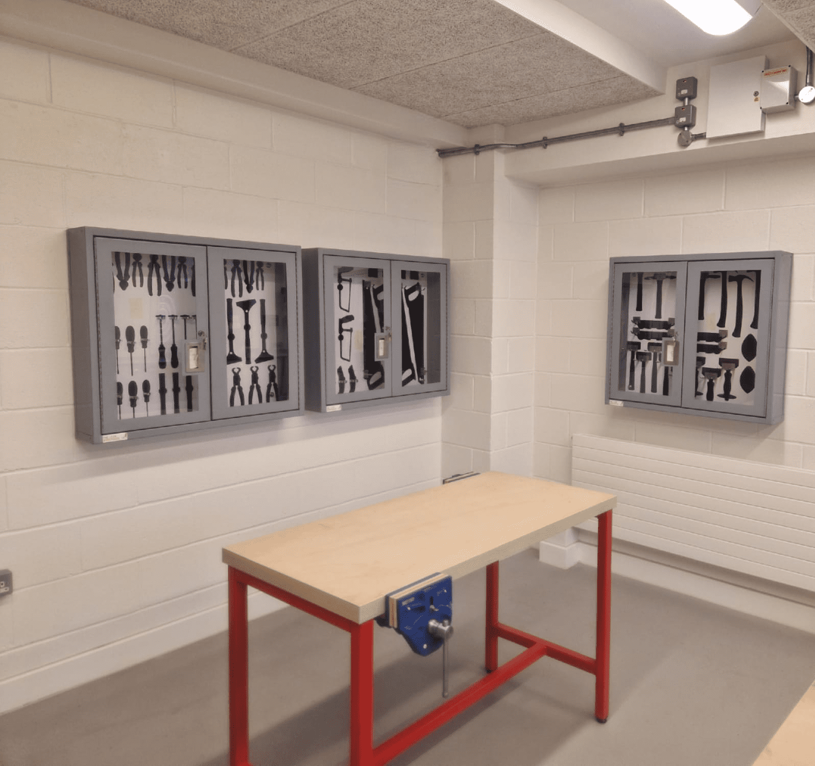 High Security Shadowboard Tool Cabinet