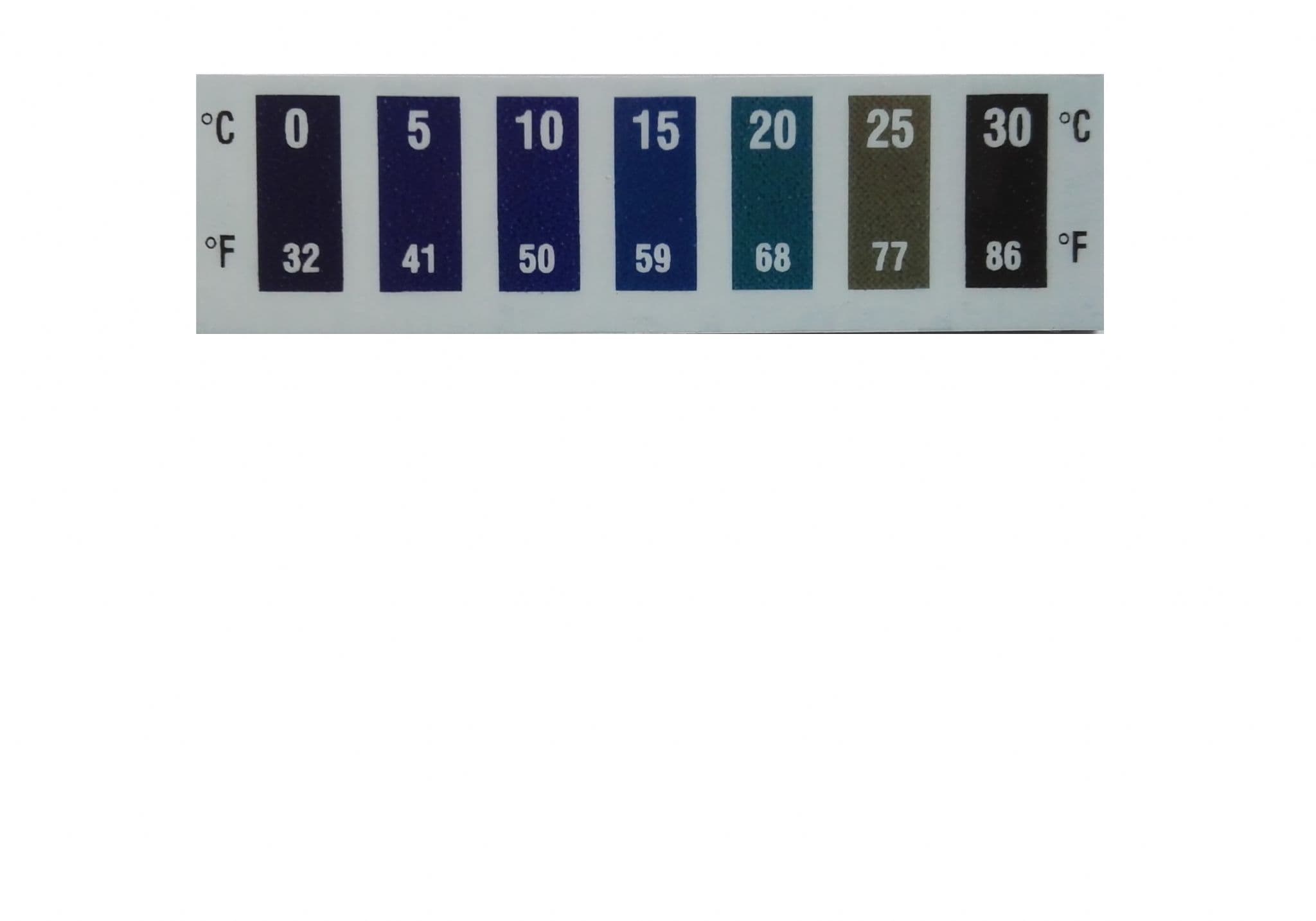 Horizontal Thermometer