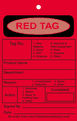 Red 5S Tags