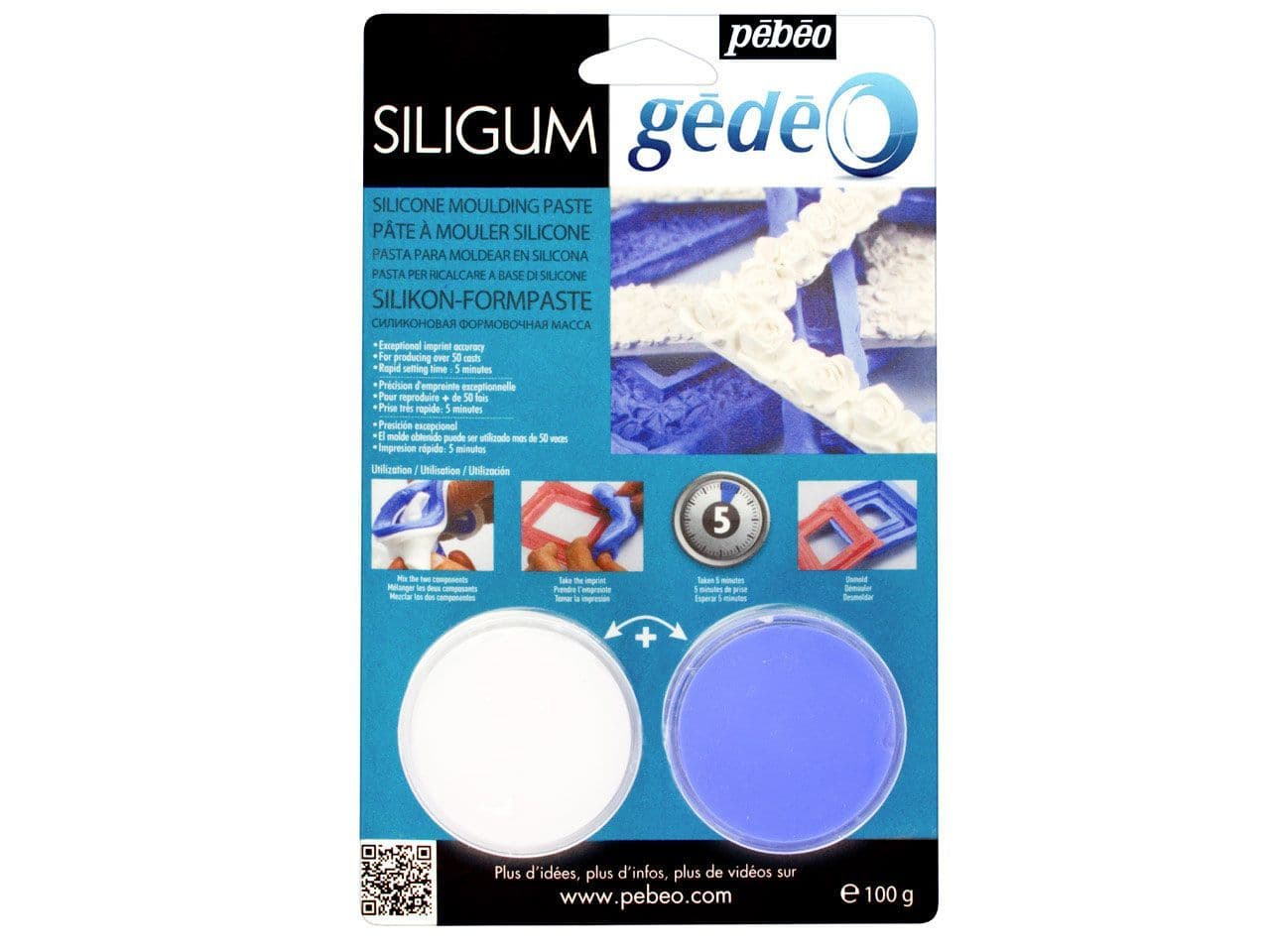Siligum Silicone Moulding Compound 100g