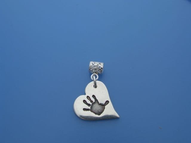 Sterling Silver Filigree Charm Carrier