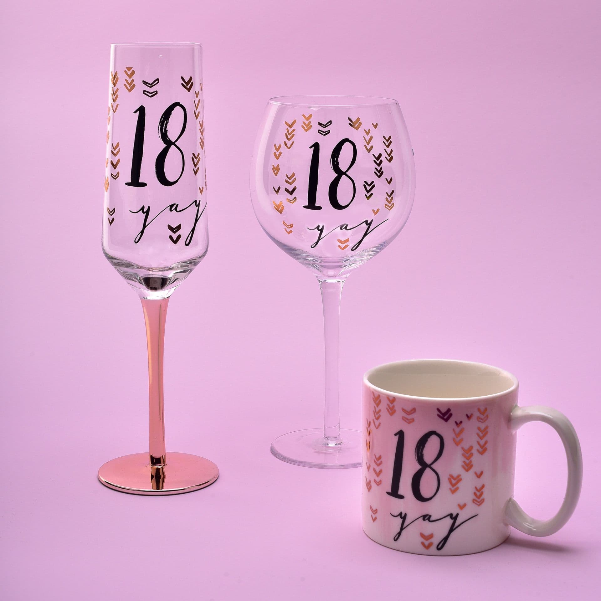 18th Birthday Large luxury gin Glass Gift - Hotchpotch Luxury 18 ...