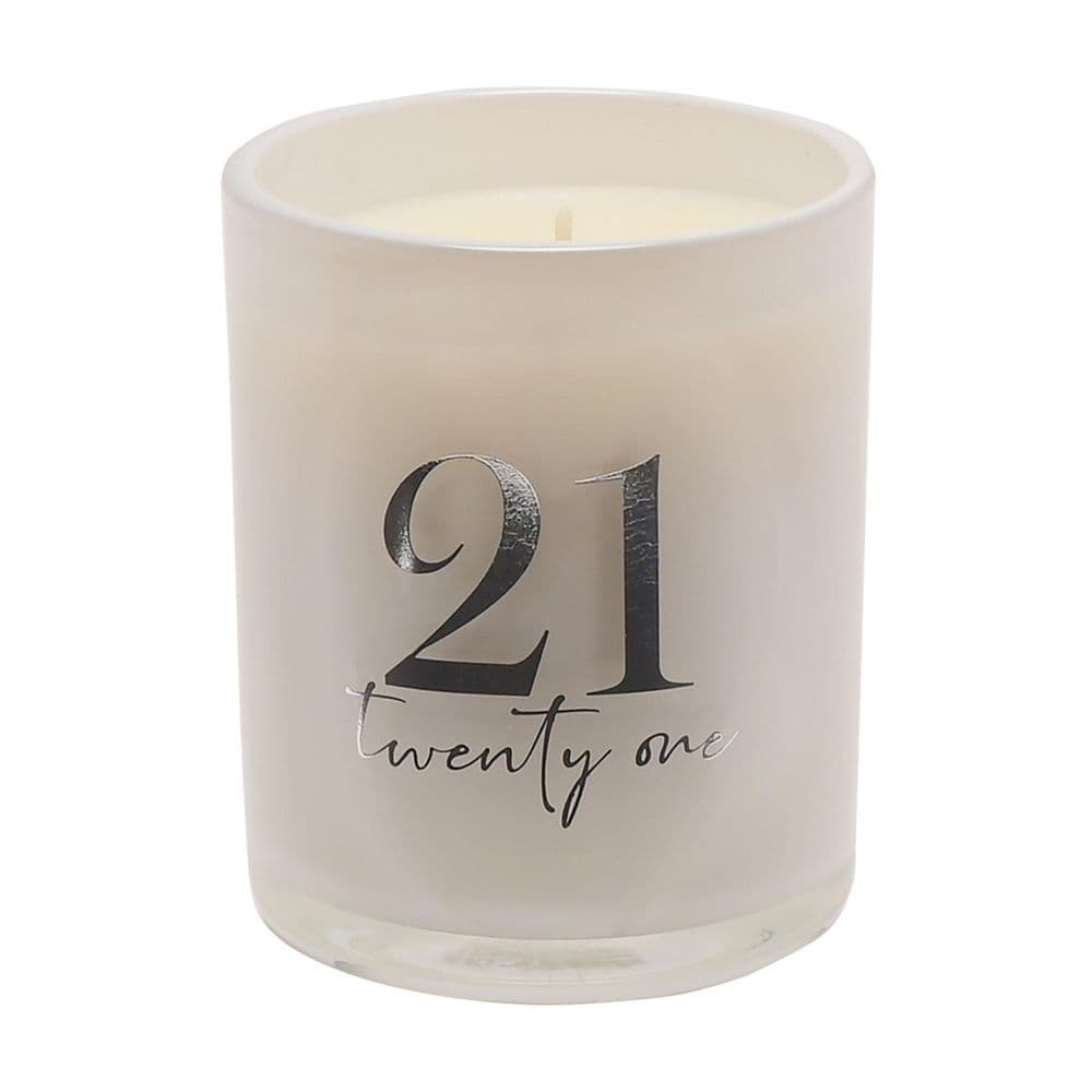 21st Birthday Champagne Scented Candle Gift for Her 21st birthday present