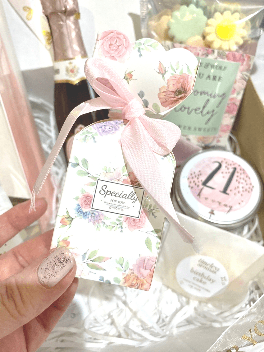 21st Birthday Deluxe Celebration Gift Box - Handmade in the UK
