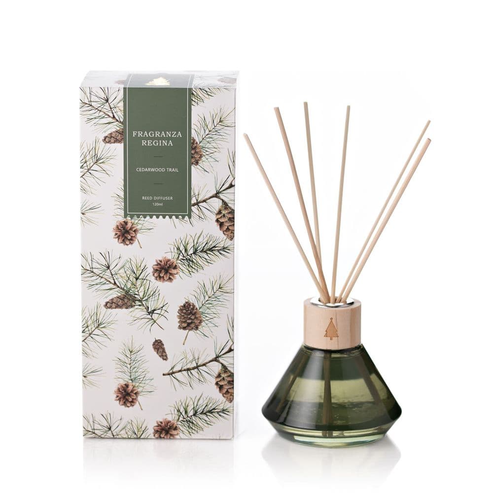 Cedarwood Trail Fragrant Christmas Woodland Reed Diffuser Home ...