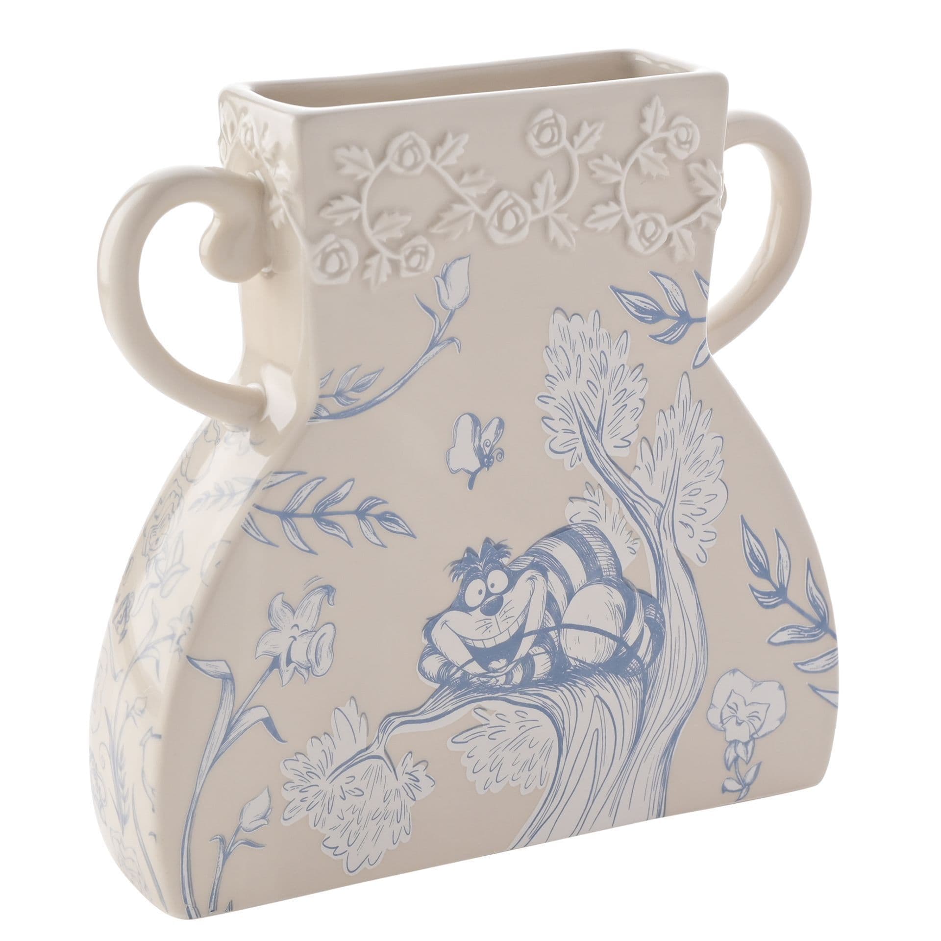 Disney Alice In Wonderland cream vintage style vase featuring the ...