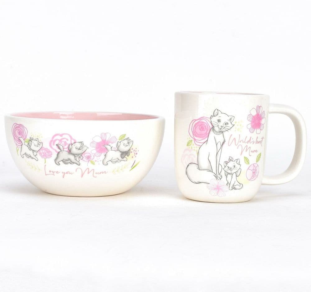 Disney Aristocats Marie Breakfast Set Gift For Mum. Mothers Day and ...