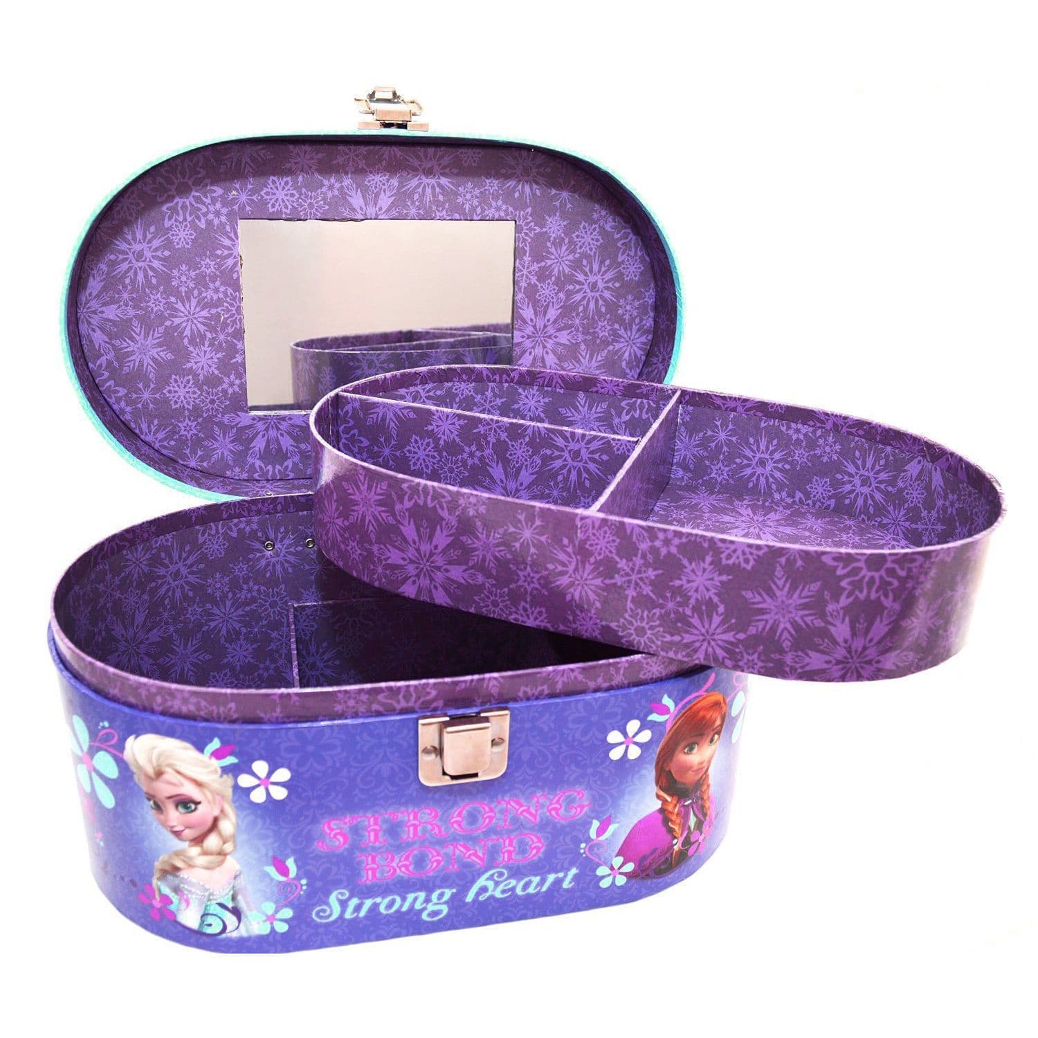 Disney Frozen Oval Train Carry Case - Vanity Jewellery Box - Girls ...