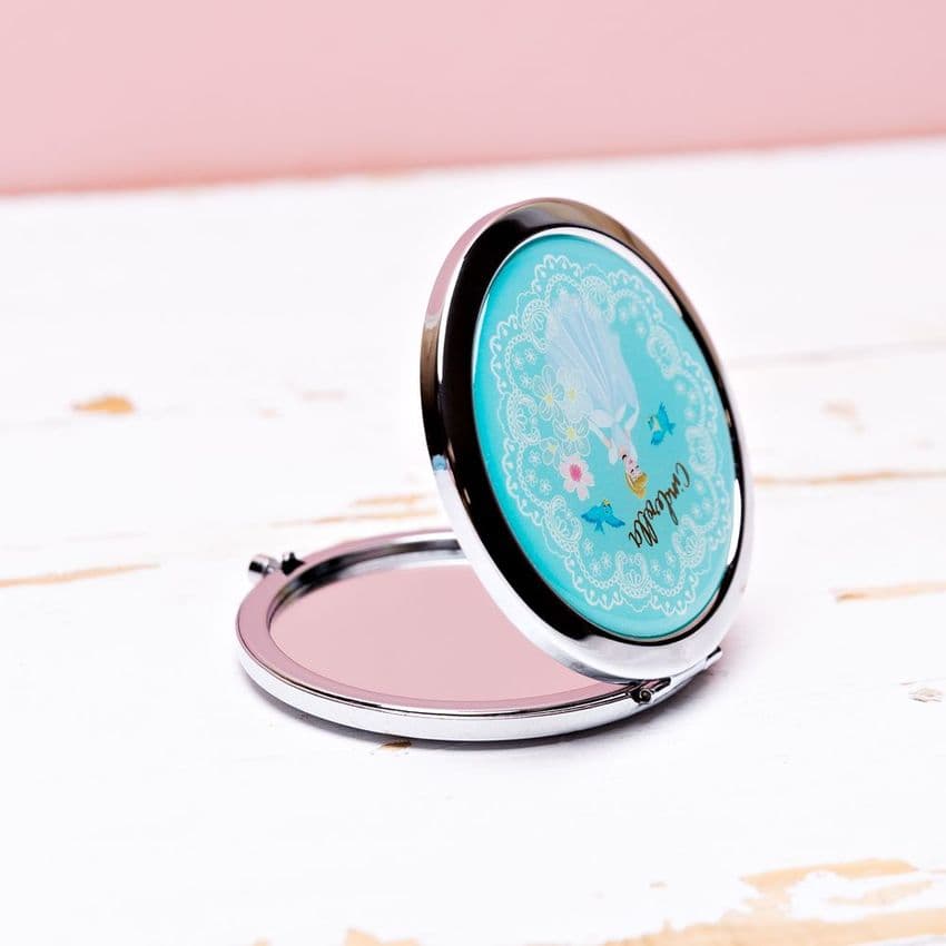 Disney Princess Compact Mirror Gift Cinderella - Ladies compact mirror ...