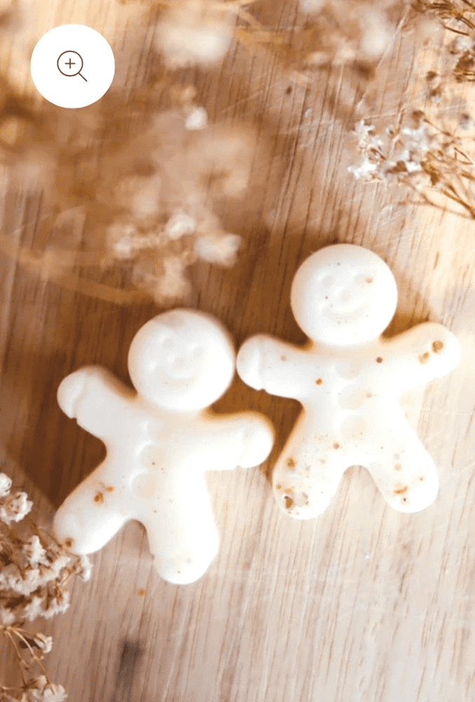 Gingerbread Man Shaped Wax Melts Christmas Fragrance - Gingerbread ...