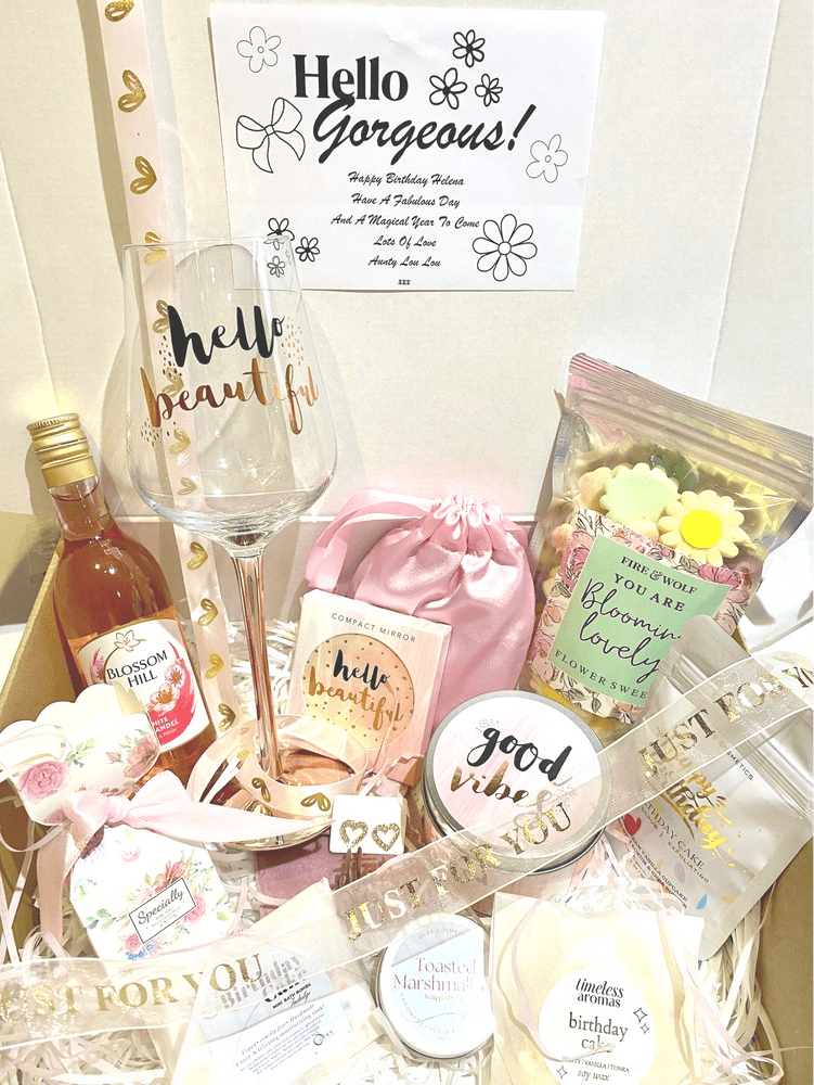 Extra special luxury Birthday Deluxe Celebration Gift Box - Handmade in ...