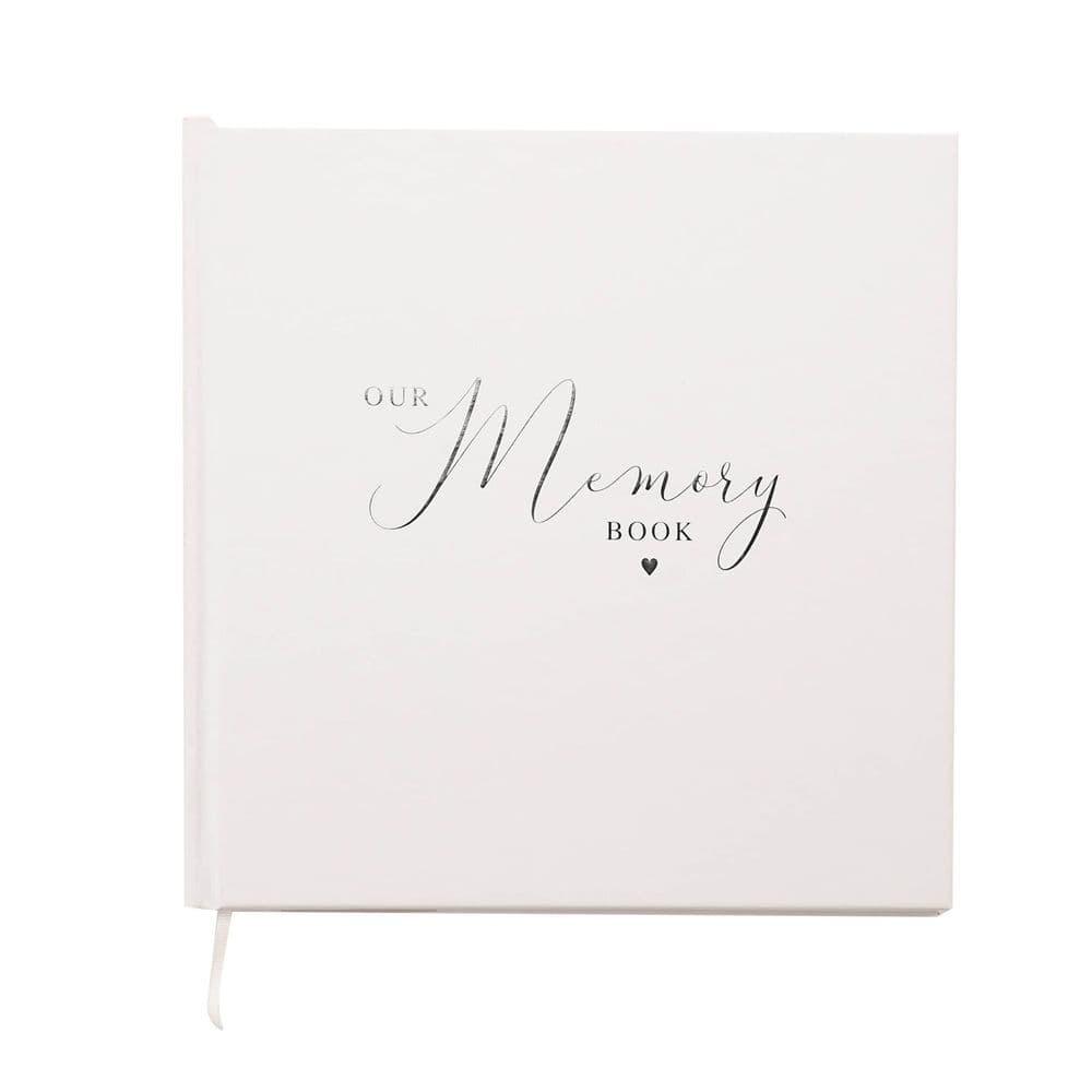 Our Memory Book Couples Keepsake Scrapbook Gift - record the details of ...