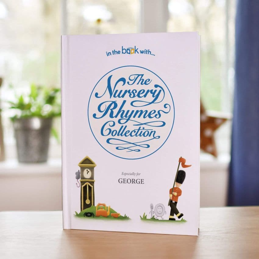 Personalised Classic Nursery Rhyme Collection Book For Children ...