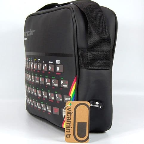 Retro Spectrum ZX Video game sports bag school bag - Video game ...