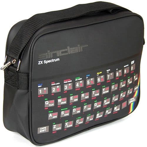Retro Spectrum ZX Video game sports bag school bag - Video game ...