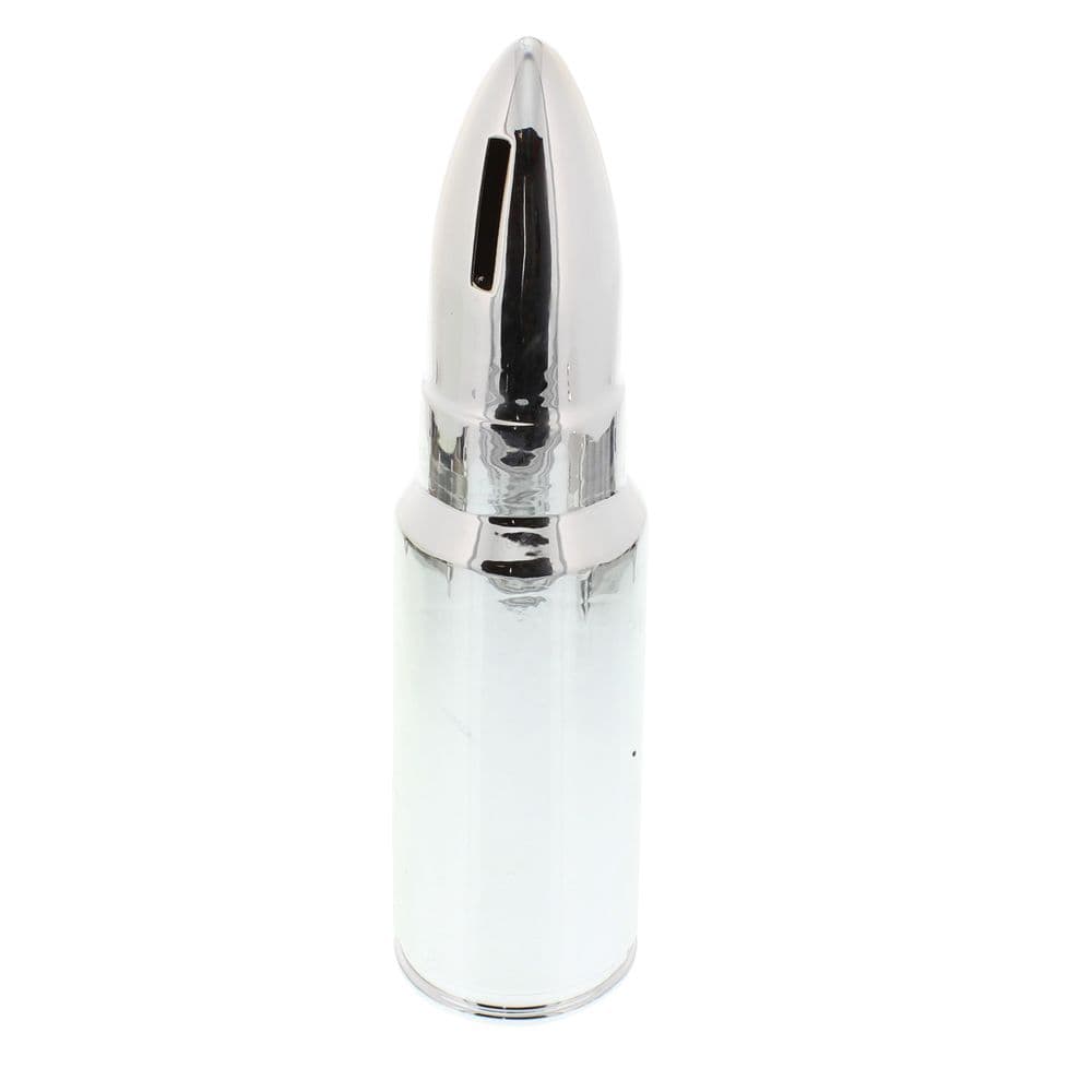 Silver Bullet Money Box - Novelty Money Box Gift For Men